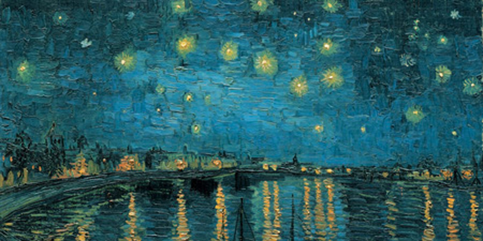Vincent Van Gogh - The Starry Night (detail) | Pg-Plaisio.gr