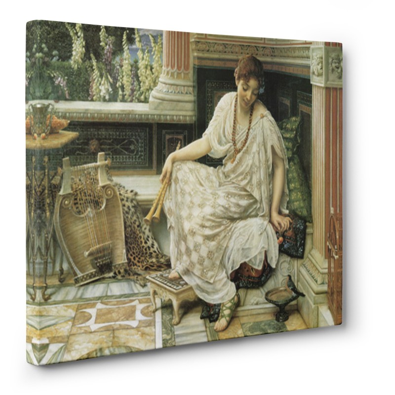 Poynter Edward John - Chloe Dulces dolta modos et citharae sciens | Pg ...
