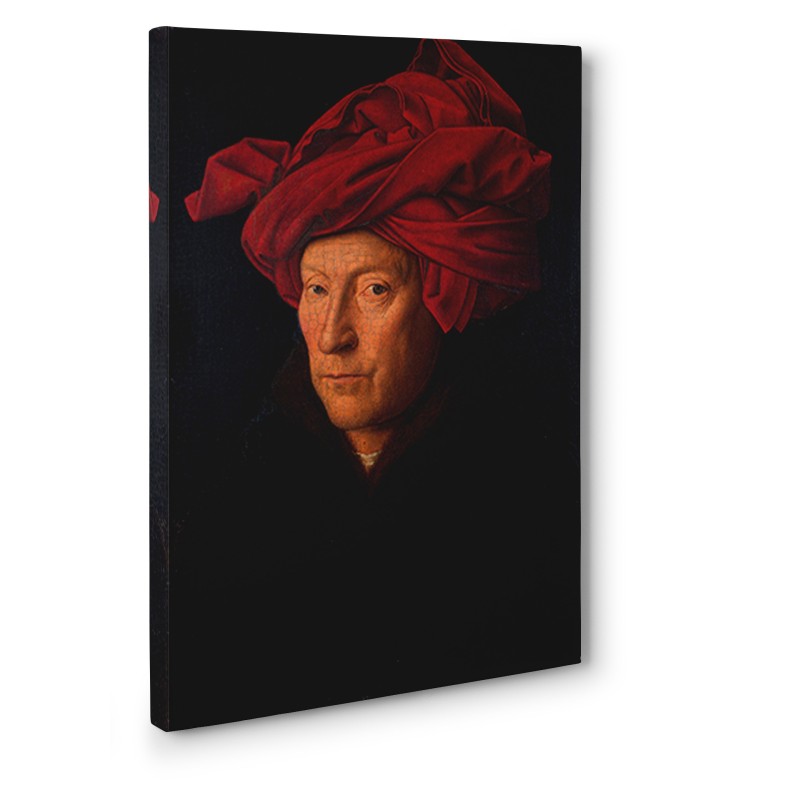 JAN VAN EYCK - Portrait of a Man in a Turban | Pg-Plaisio.gr