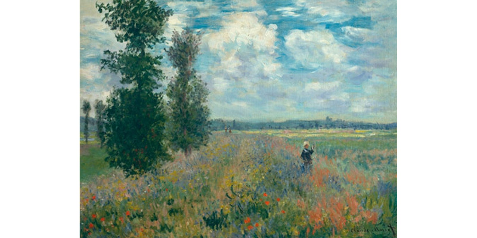 CLAUDE MONET - Poppy Fields near Argenteuil | Pg-Plaisio.gr